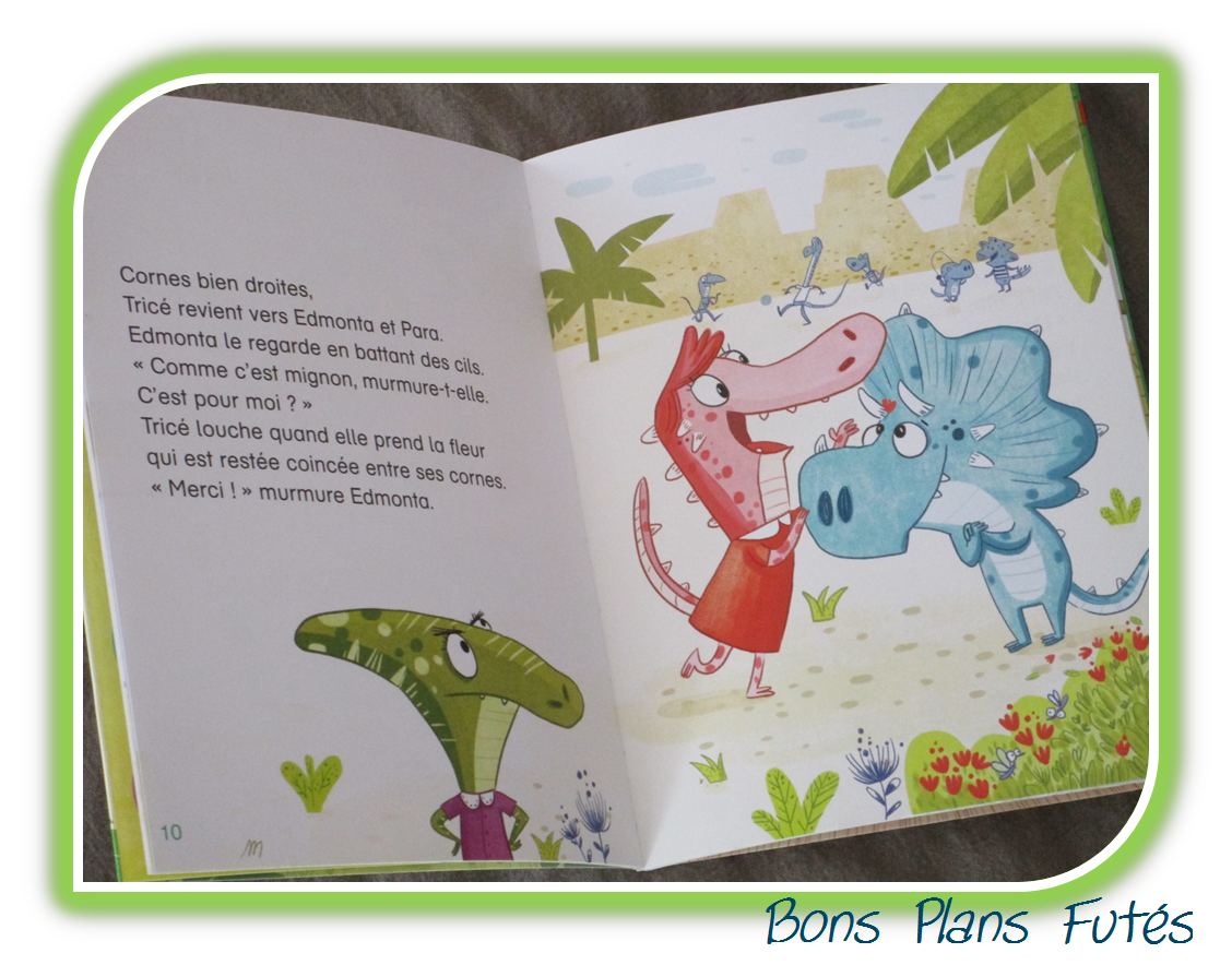 L'école des dinos Tricé est amoureux Flammarion | Test livre | Bons ...