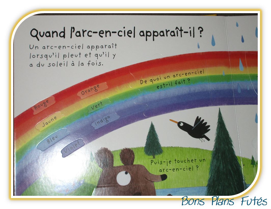 D'où vient la pluie ? avec Usborne | Test livre | Bons Plans Futés D'où vient la pluie ? avec Usborne | Test livre | Bons Plans Futés