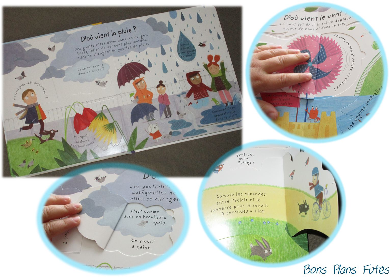 D'où vient la pluie ? avec Usborne | Test livre | Bons Plans Futés D'où vient la pluie ? avec Usborne | Test livre | Bons Plans Futés
