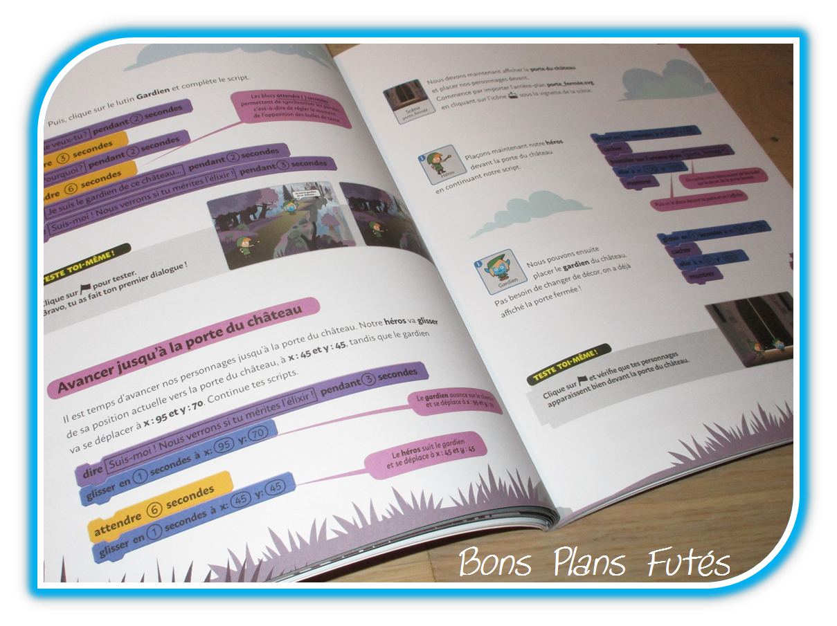 Ton atelier Scratch avec Nathan | Test livre | Bons Plans Futés