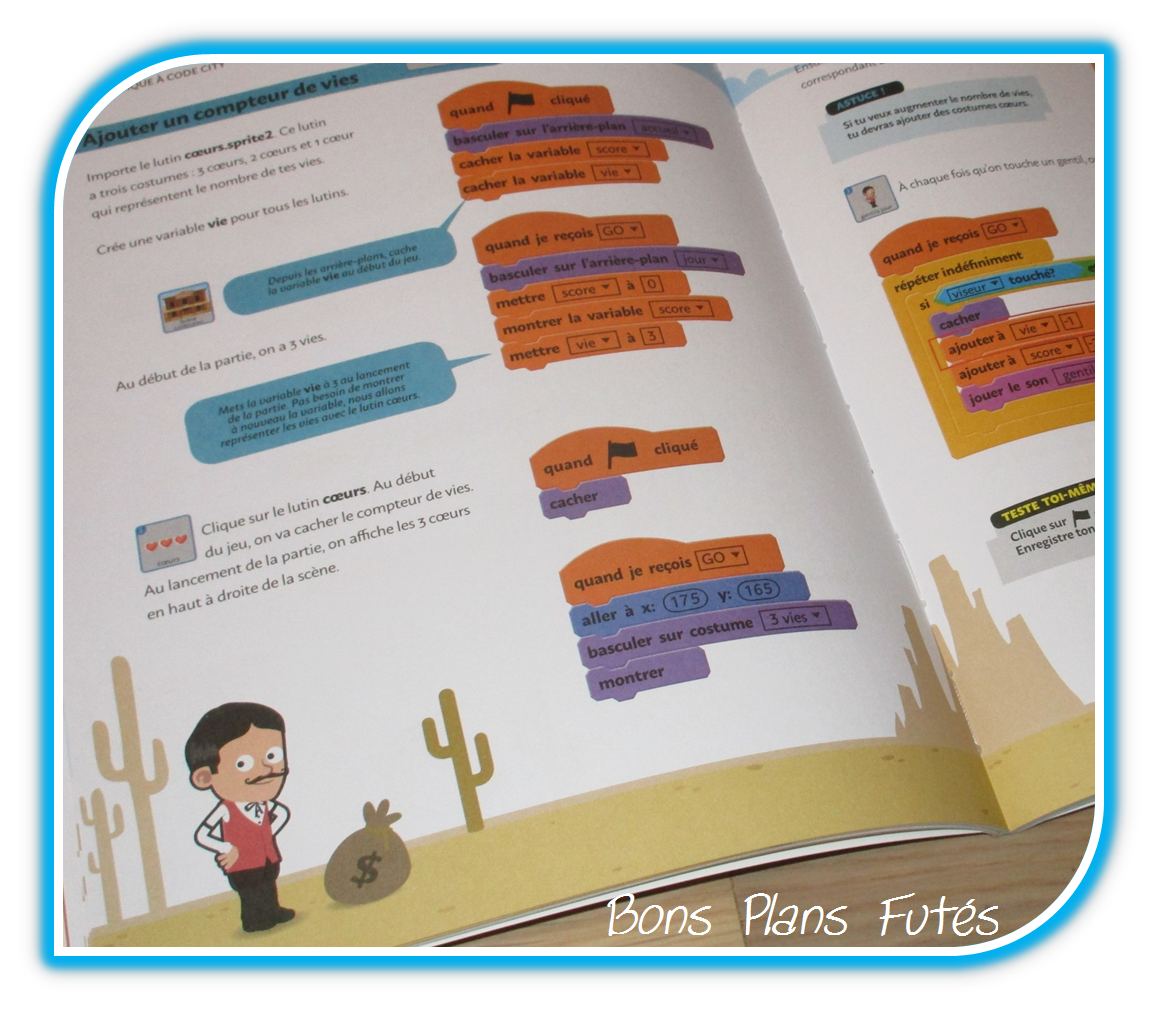 Ton atelier Scratch avec Nathan | Test livre | Bons Plans Futés